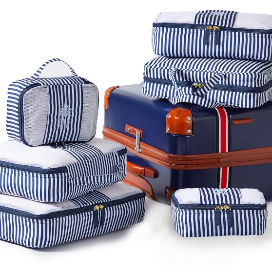 7 Piece Packing Cube Set with Cosmetic Case | Mark and Graham