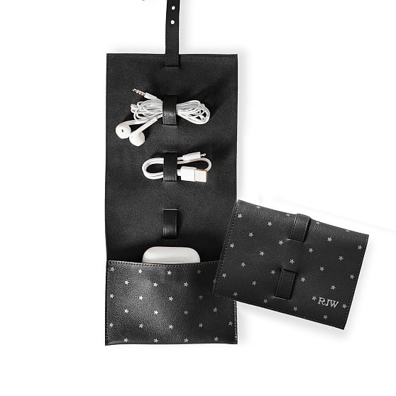 Leather Charger Roll Up Pro, Foil Debossed | Mark and Graham