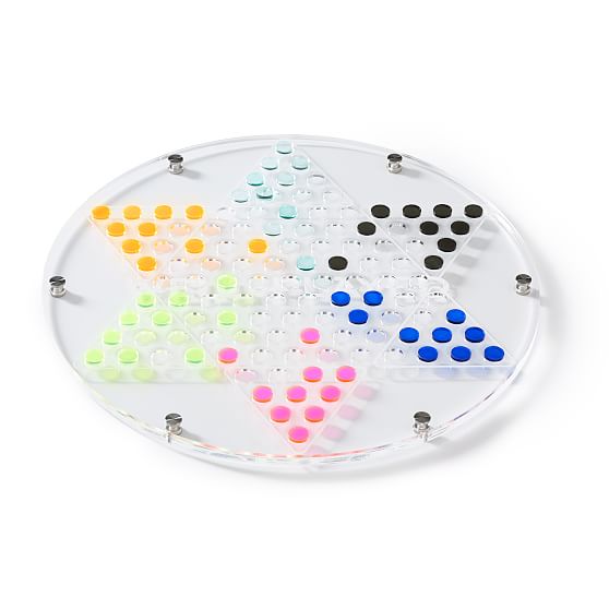 Acrylic Chinese Checkers Game Set | Mark and Graham