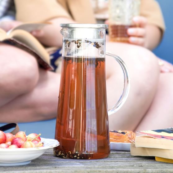 Charlie Glass Iced Tea Carafe by Pinky Up | Mark and Graham