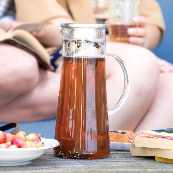 Charlie Glass Iced Tea Carafe by Pinky Up | Mark and Graham