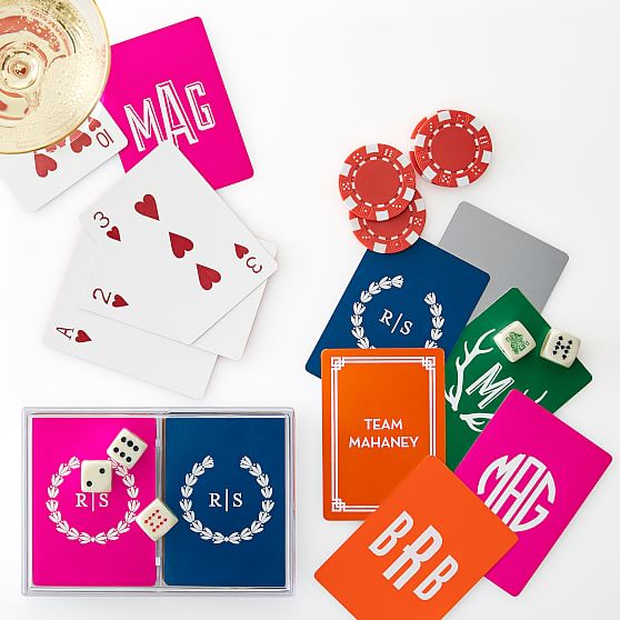 Double Deck Personalized Playing Cards | Mark and Graham