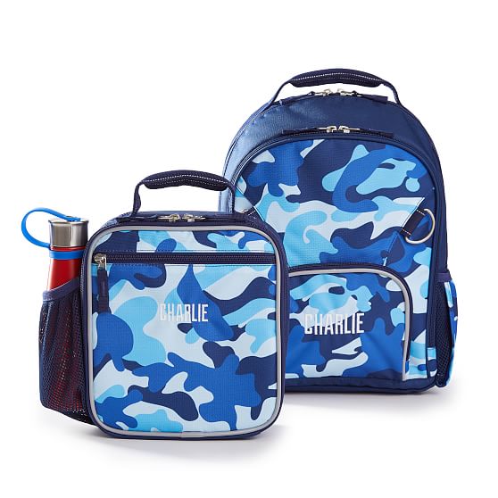 Casey Personalized Camo Kids Backpack | Mark and Graham