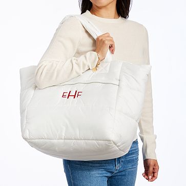 Lightweight Packable Puffer Tote | Mark and Graham