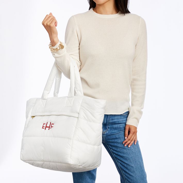 Lightweight Packable Puffer Tote | Mark and Graham