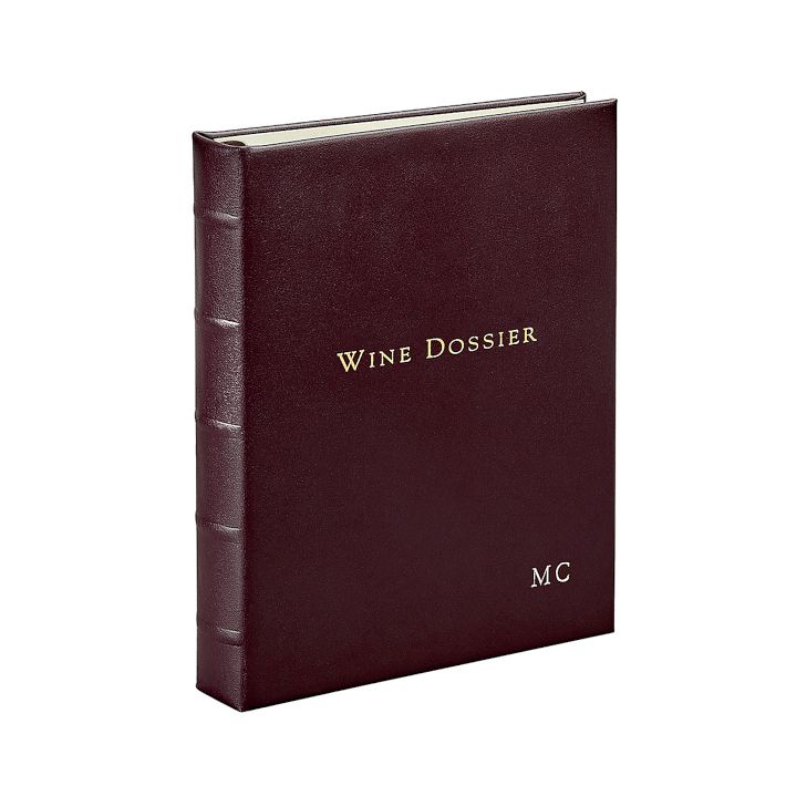 Leather Wine Dossier | Mark and Graham