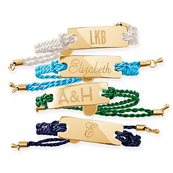 Adjustable Personalized Rope Bracelet | Mark and Graham