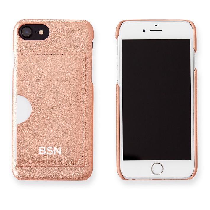 Metallic Functional iPhone 7 Wallet Case | Tech Cases | Mark and Graham