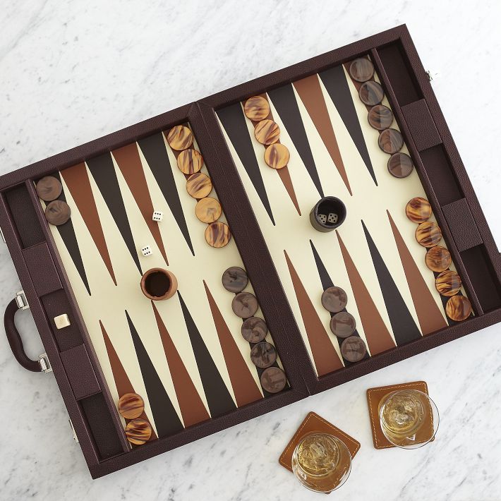 Venetian Wooden Backgammon Set | Mark and Graham