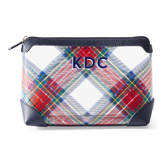 Monogrammed Clear Pouch | Mark and Graham