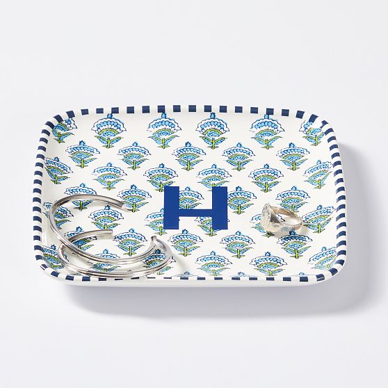 Ceramic Block Print Catchall | Mark and Graham