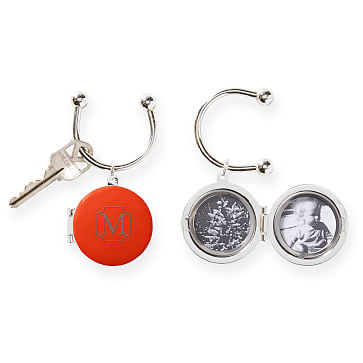 Personalized Keepsake Locket Keychain | Mark and Graham