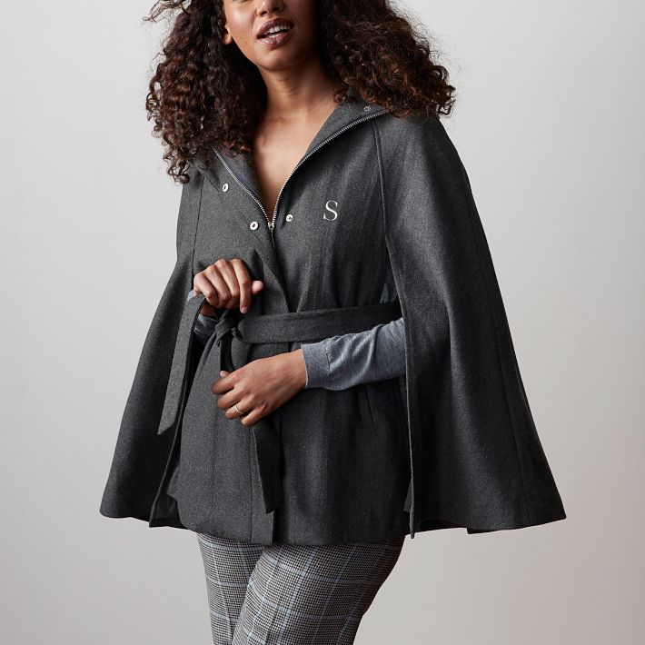 Charlotte Wool Cape | Mark and Graham
