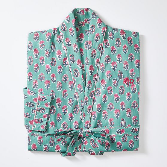 Block Print Robe | Mark and Graham