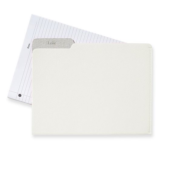 Classic Monogrammed File Folder | Mark and Graham