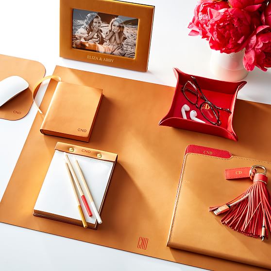 Personalized Leather Photo Frame | Mark and Graham