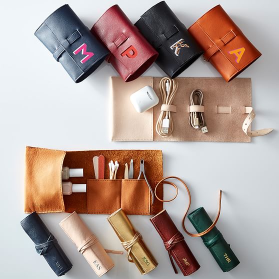 Leather Charger Roll Up Pro, Printed | Mark and Graham