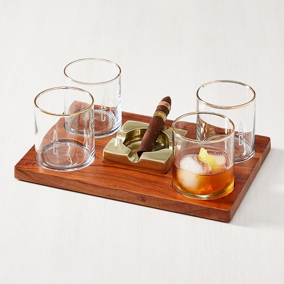 Whiskey and Cigar Gift Set | Mark and Graham