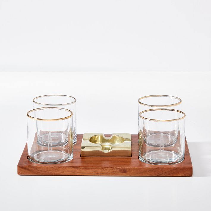Whiskey and Cigar Gift Set | Mark and Graham