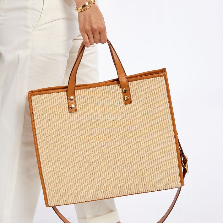 Raffia Essential Tote | Mark and Graham