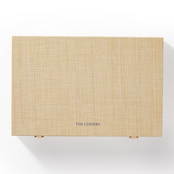 Raffia Backgammon Game Set | Mark and Graham