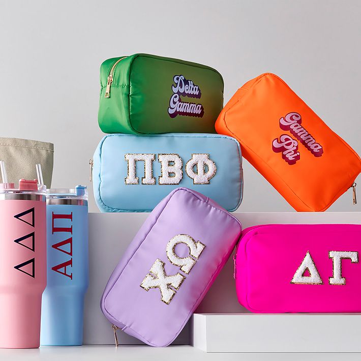 Sorority Patch Pouch | Mark and Graham