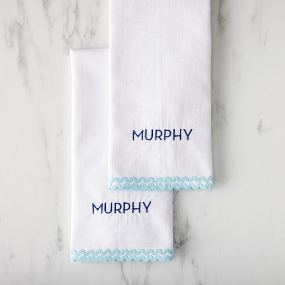 Rik Rak Guest Towel, Set of 2 | Mark and Graham