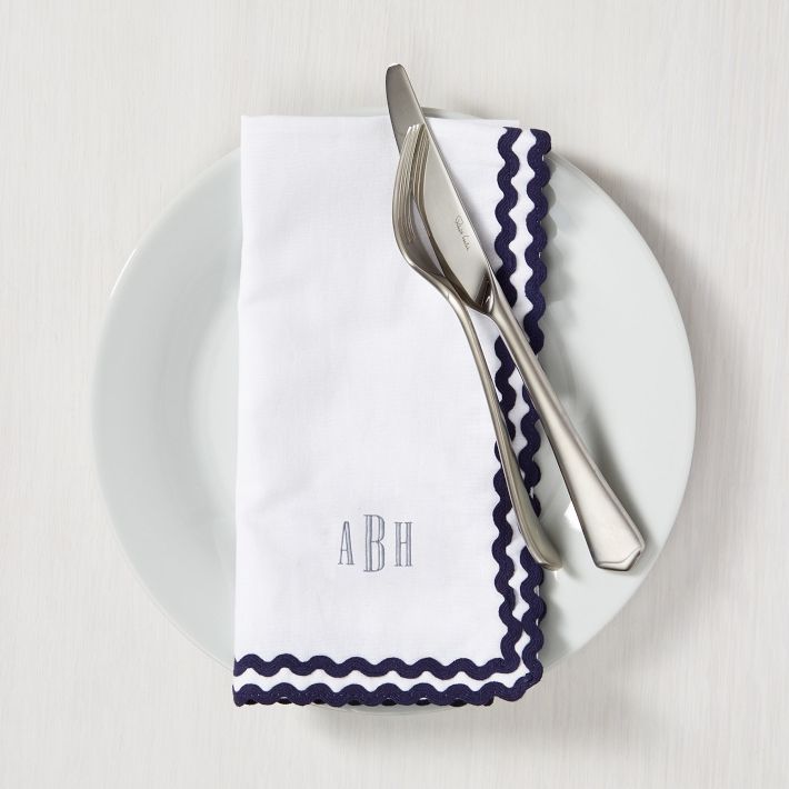 Rik Rak Napkins, Set of 4 | Mark and Graham