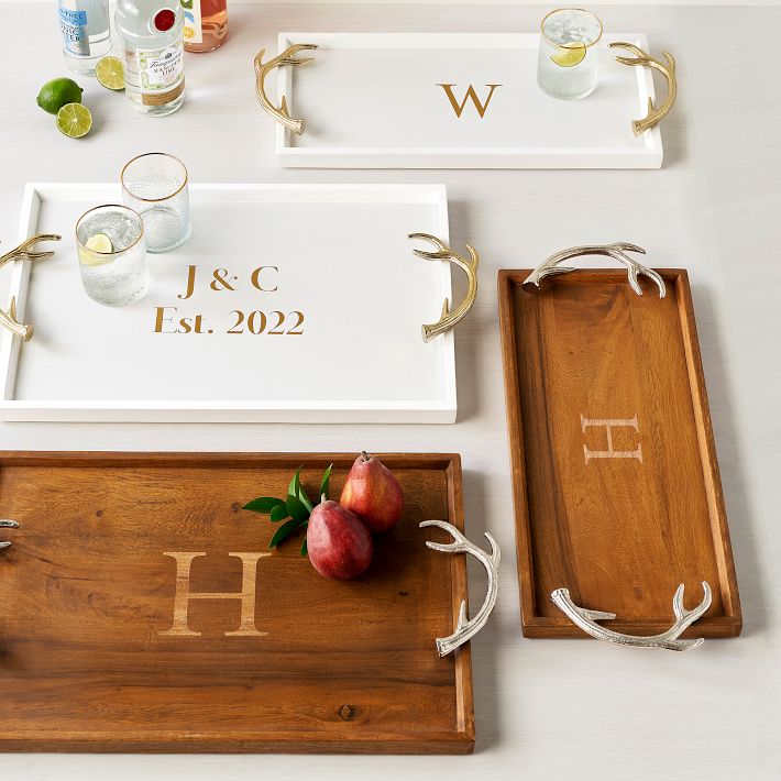 Wood Antler Tray | Mark and Graham