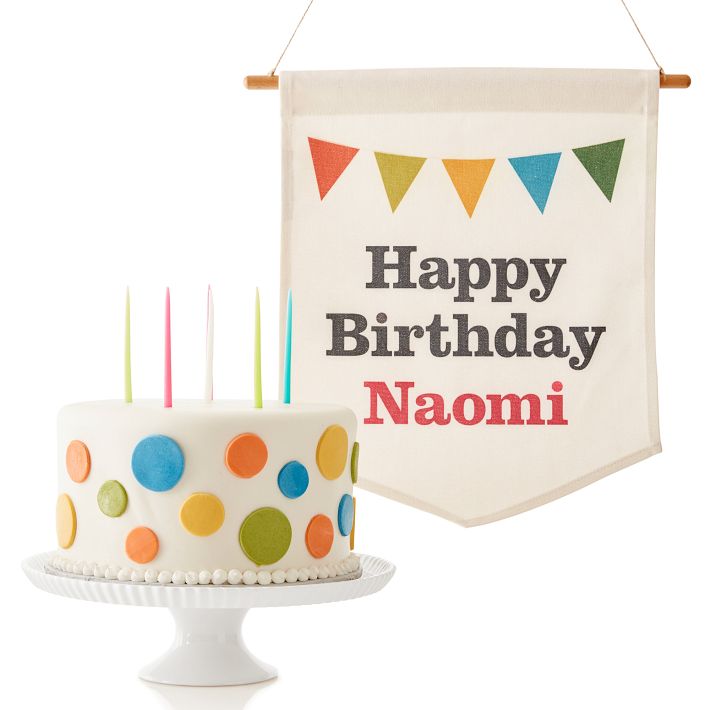 Personalized Birthday Banner | Mark and Graham