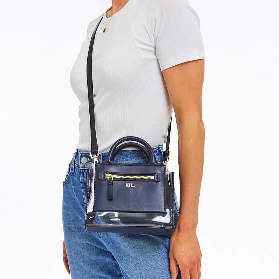 Clear Convertible Mini Handbag | Mark and Graham