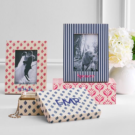 Block Print Photo Frame | Mark and Graham