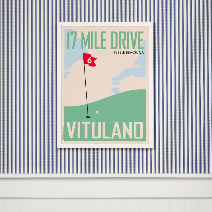 Golf Course Personalized Wall Art | Mark and Graham