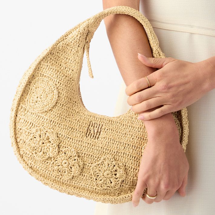 Soleil Handwoven Circle Bag | Mark and Graham