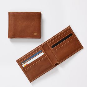 Carson Leather Wallet - Elegant & Personalized | Mark and Graham